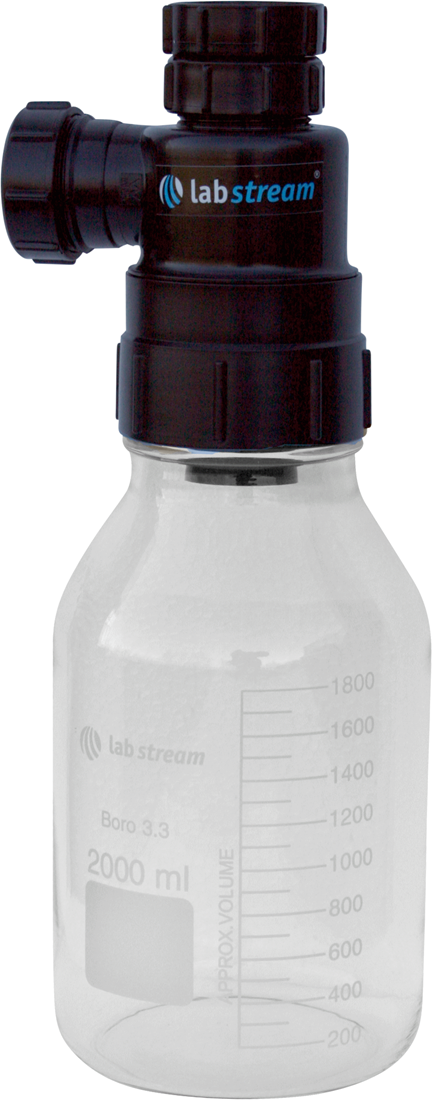 Labstream glass base dilution recovery trap 2 litre